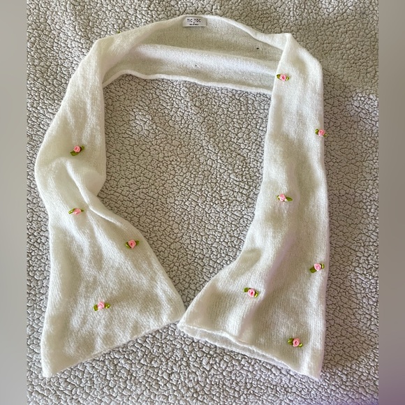 Tic Toc | Sweaters | Tic Tok Rose Shrug | Poshmark